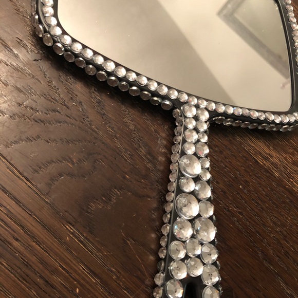 Accessories | Beauty And The Beast Bling Rhinestone Hand Mirror | Poshmark